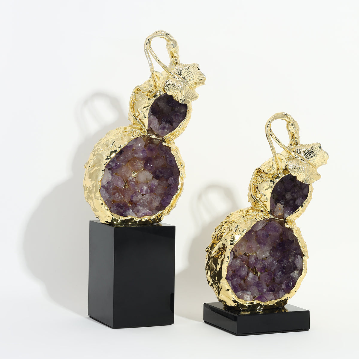 Aurora Amethyst Sculpture - Set of 2 – Shop Home Edition